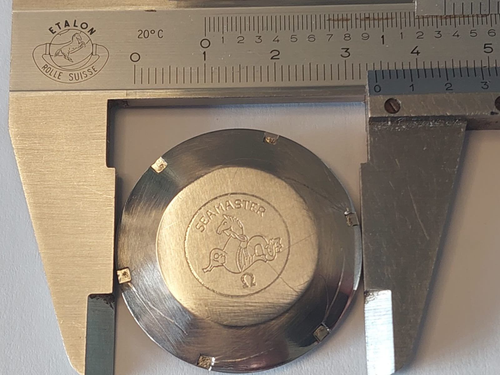 OMEGA - WRISTWATCH OMEGA SEAMASTER BACK COVER - PARTS - USED | eBay