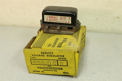 Voltor Rebuilt Voltage Regulator type Autolite 12V group21 *FREE ...
