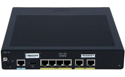Cisco - C931-4P - Integrated Services Router 931 - Router | eBay