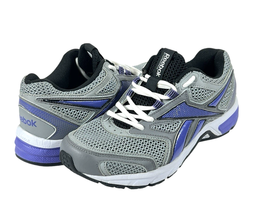 Reebok Running DMX Ride Shoes Women's 8.5 D Wide Gray Purple Athletic ...