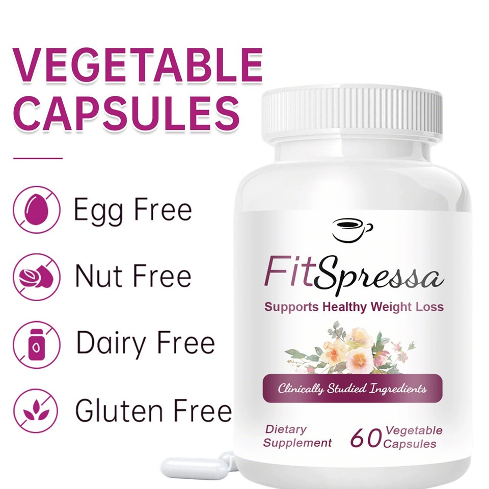 Fitspresso Pills, Fit Spresso Supplement for Weight Loss Support (60 ...