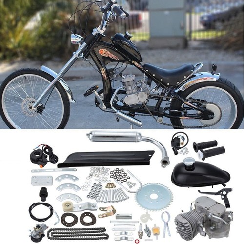 80cc Motorized Bicycles 2 Stroke Gas Engine Motor Kits Cycle Moped ...