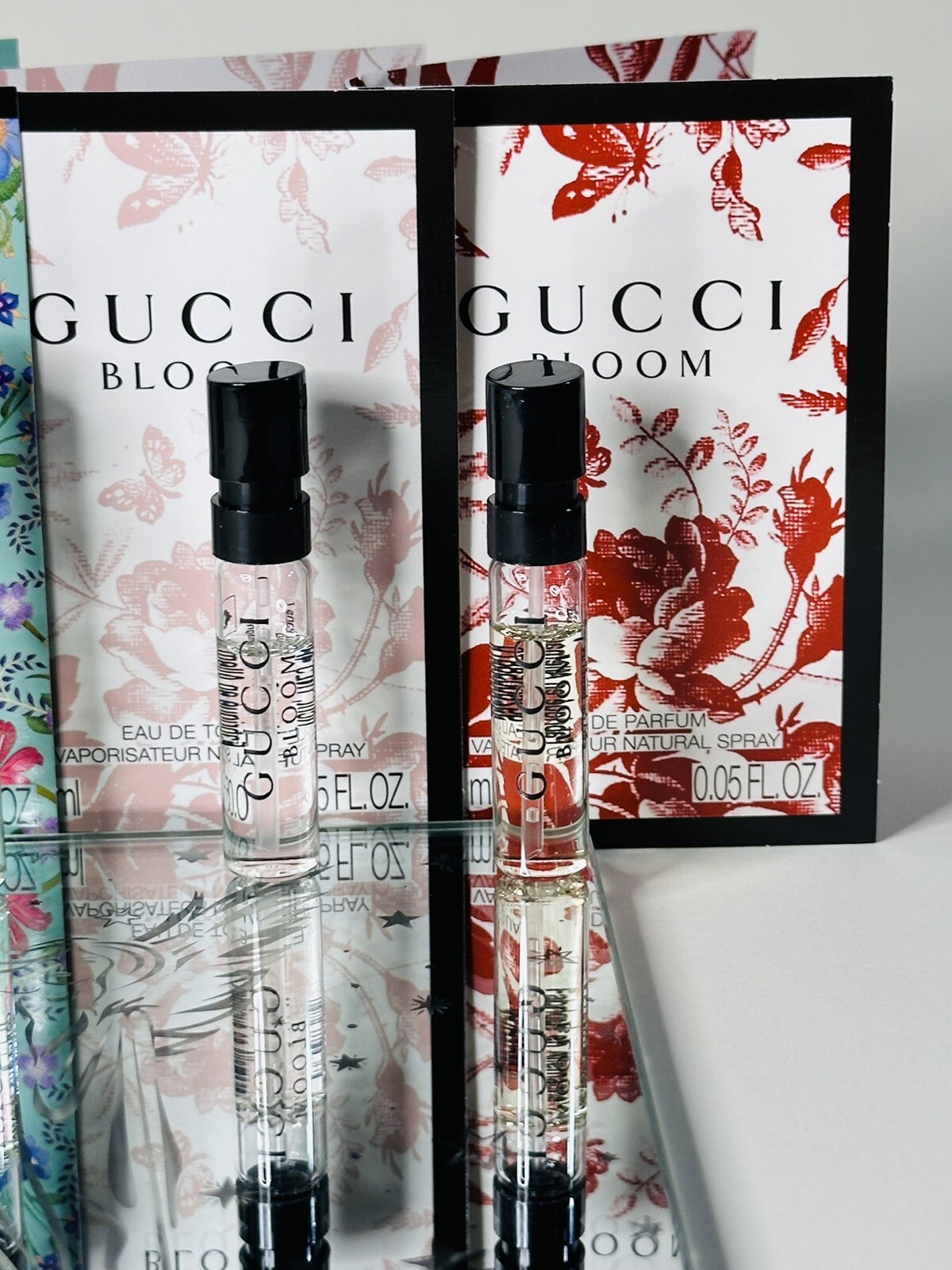 Gucci Perfume Women Collection 4pcs Samples Set 🎁 Gucci Bloom & Gucci ...