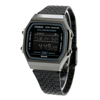 CASIO ABL-100WEGG-1B Vintage Unisex Wrist Watch Digital Black Silver ...