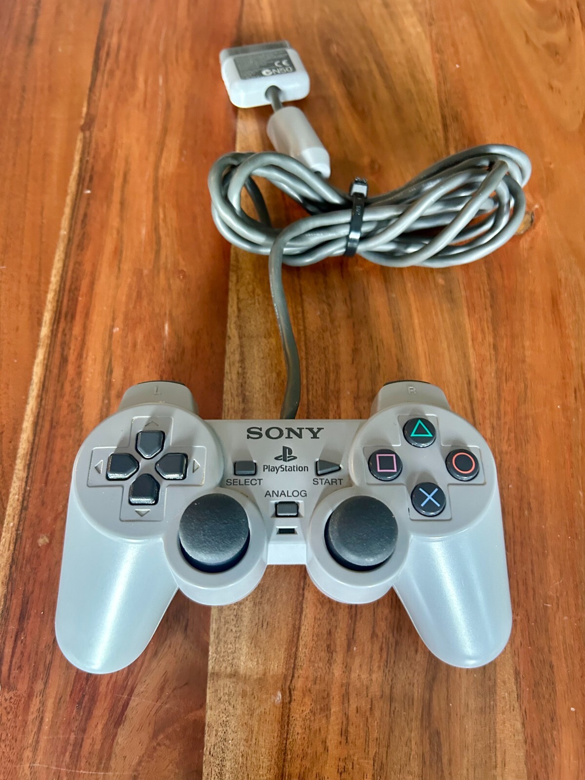 Genuine Sony PlayStation 2 CONTROLLER Gray Analog Dual Shock PS1 PS2 ...
