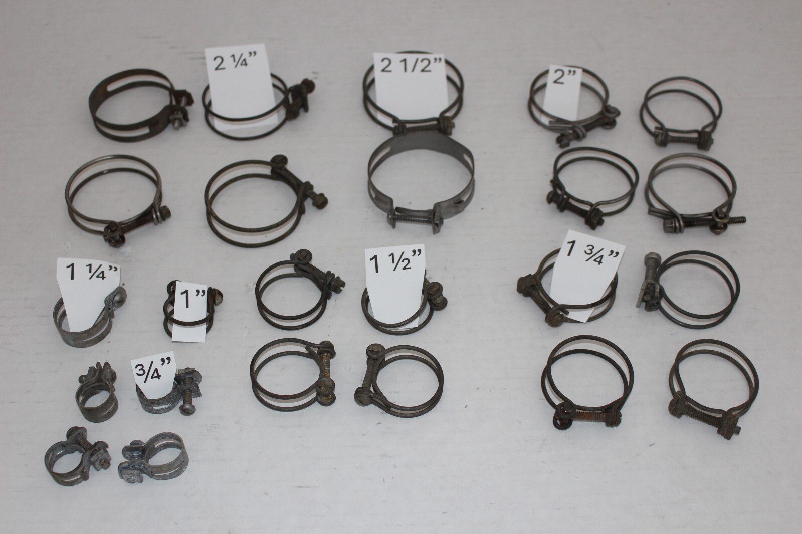Original Vintage Hose Clamps Wire & Slip Type Chevy Ford Hot Rod TROG ...