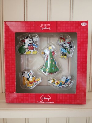 Disney Christmas Ornaments- Mickey Goofy Donald Minnie by Seasons from ...