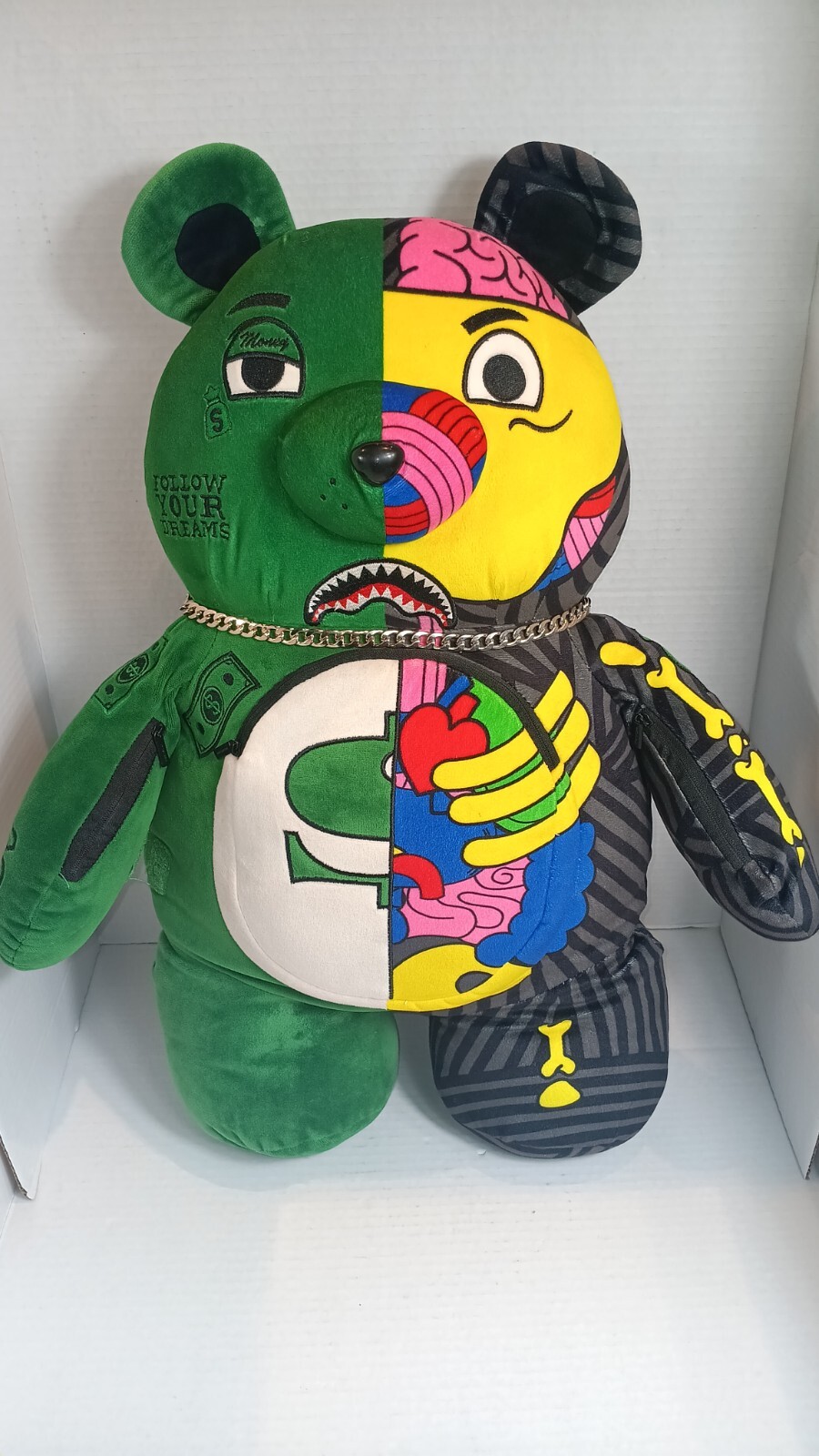 RARE Sprayground X-RAY Anatomy Teddy Bear Money Bag L… - Gem
