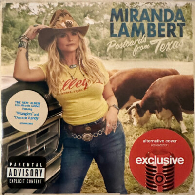 New: MIRANDA LAMBERT - Postcards From Texas (Target Exclusive) CD | eBay
