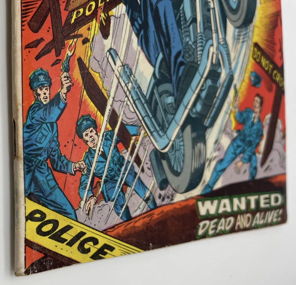 Ghost Rider #1 (1973) -- 1ST APP. OF DAIMON HELLSTROM (CAMEO) -- BRONZE ...