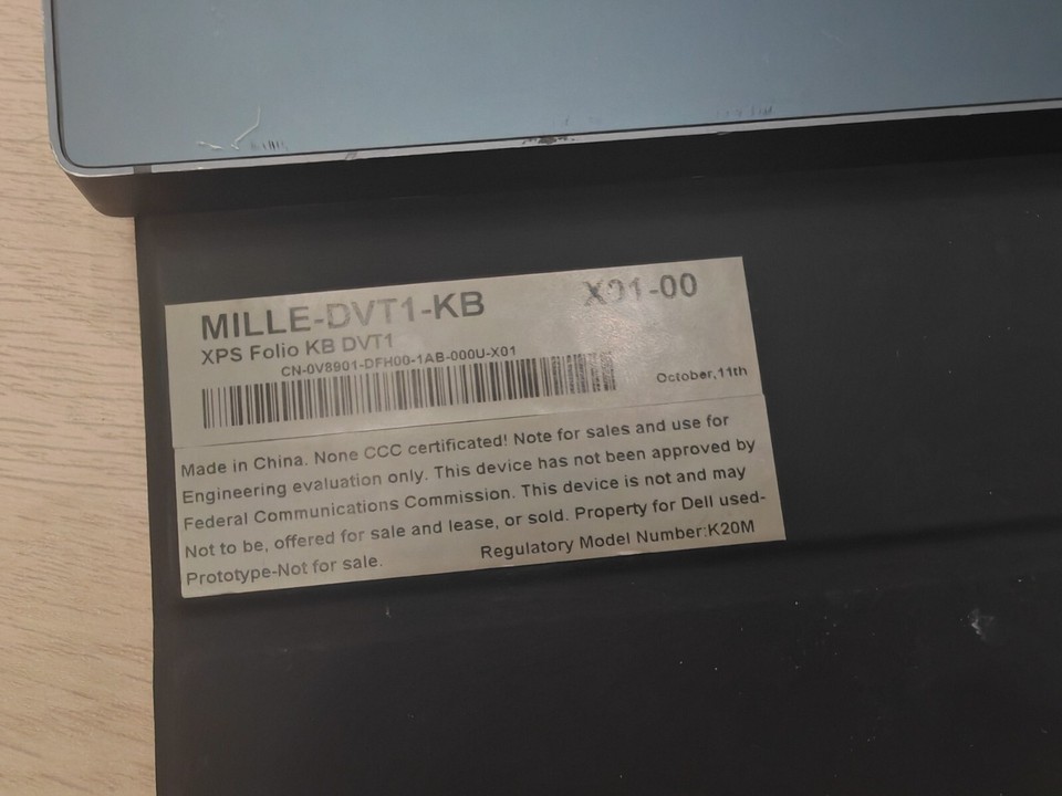 VERY RARE Prototype Dell XPS 13 9315 (2-in-1) Detachable Laptop 16GB ...