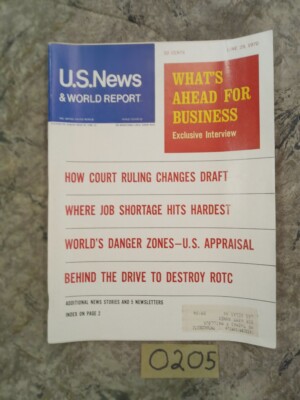 U.S. News & World Report Magazine / June 29 1970 / Court Ruling Changes ...