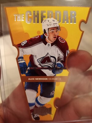 2021-22 Metal Universe Hockey ALEX NEWHOOK The Cheddar (Colorado ...