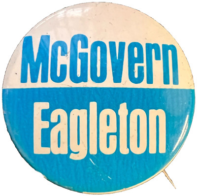 100 Buttons McGovern Eagleton 1 inch buttons (6.1.D.4) | eBay