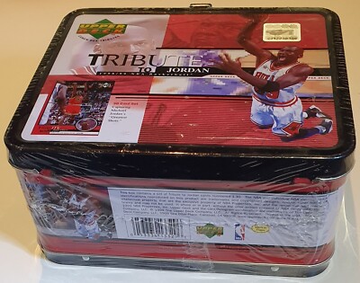 1999 Upper Deck Tribute to Michael Jordan Lunch Box (Set of 30 Cards ...
