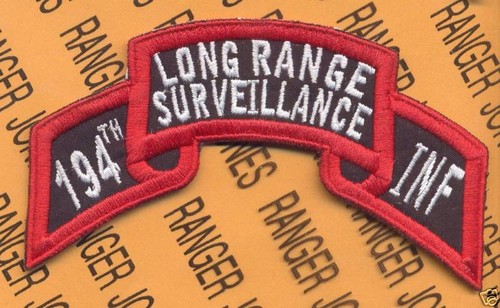 194 Inf Det LRS Airborne Ranger 34th Div IAARNG patch | eBay