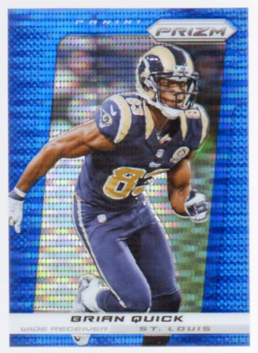 2013 Panini Prizm - Brian Quick #196 Blue Pulsar Prizm for sale online ...