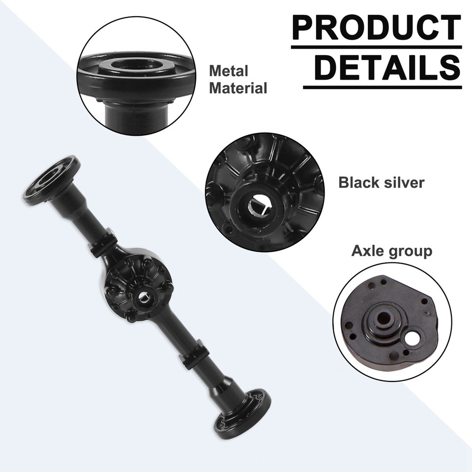 Middle Bridge Axle Upgraded Parts Metal OP Accessory for B16 B36 RC ...