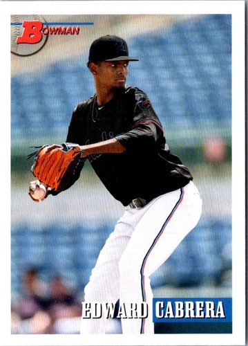 2021 Bowman Heritage Edward Cabrera #111 Miami Marlins Baseball Card | eBay