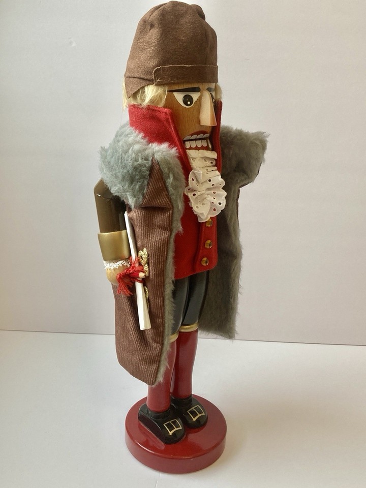 Steinbach Nutcracker Studebaker Race Car Driver 17" Vintage 1990s | eBay