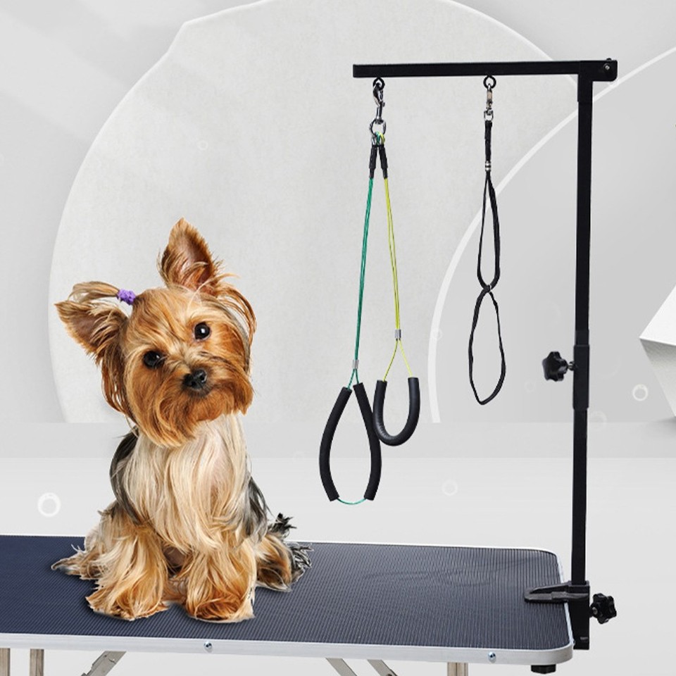 Foldable Dog Grooming Table Arm with Clamp Pet Dog Grooming Table for ...