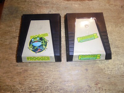 2 Frogger & Frogger II: ThreeeDeep! (ColecoVision) – tested and working ...