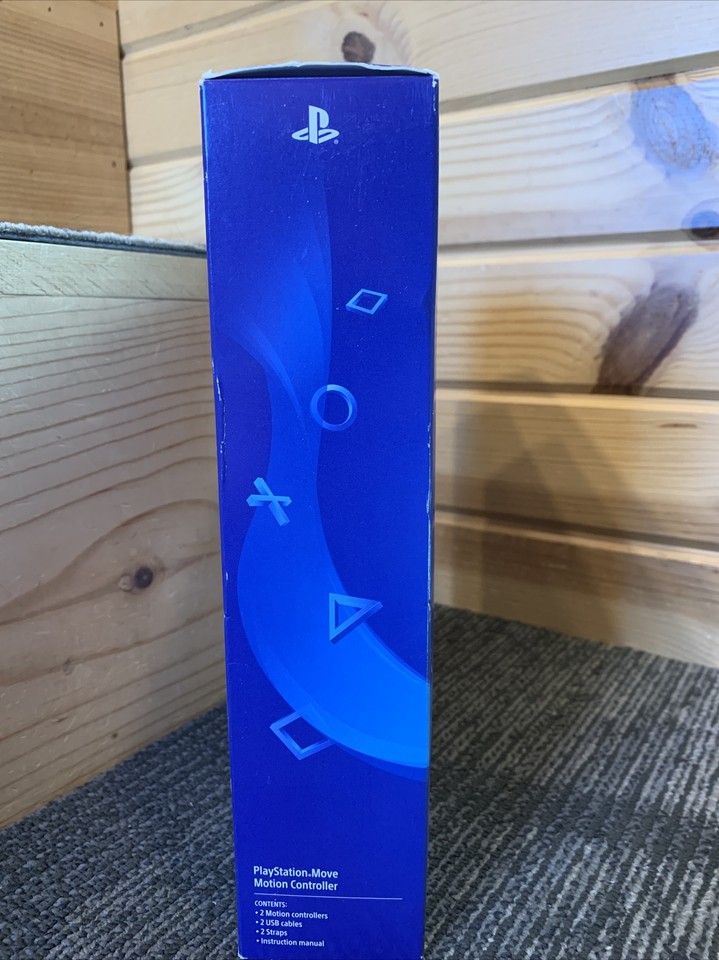 NEW PlayStation Move Motion Controllers Two Pack Sony PS4 and PS VR ...