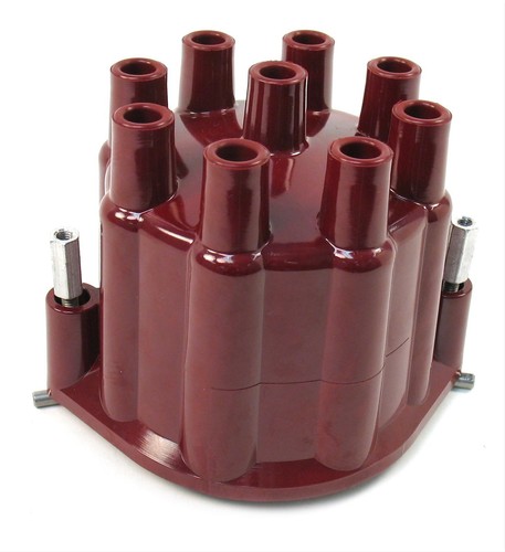 PerTronix Distributor Cap Female/Socket Marine Red Clamp-Down Chevy ...