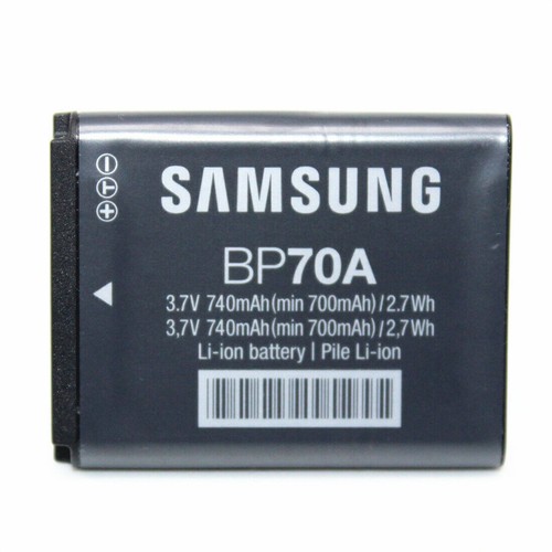 BP70A Camera battery For Samsung PL20 PL80 PL100 SL50 ES65 ES70 WP10 | eBay