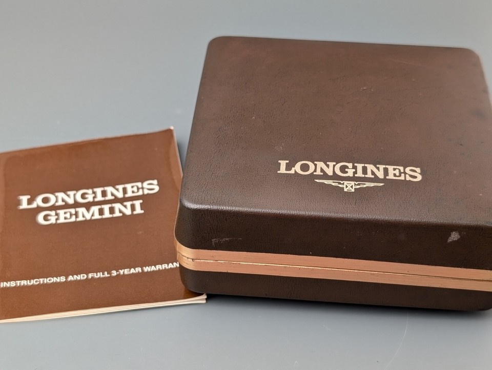 [N Mint] 1976 Longines Gemini ll Dual LED Gold Quartz Mne's Watch ...