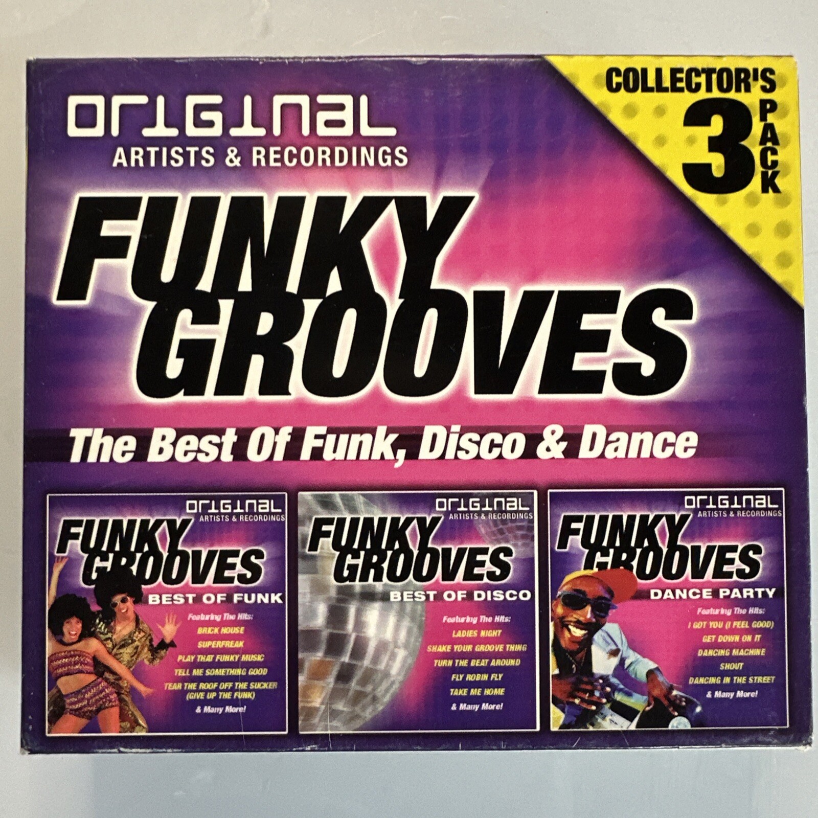 Funky Grooves The Best of Funk Disco Dance (CD, 3 Discs) | eBay