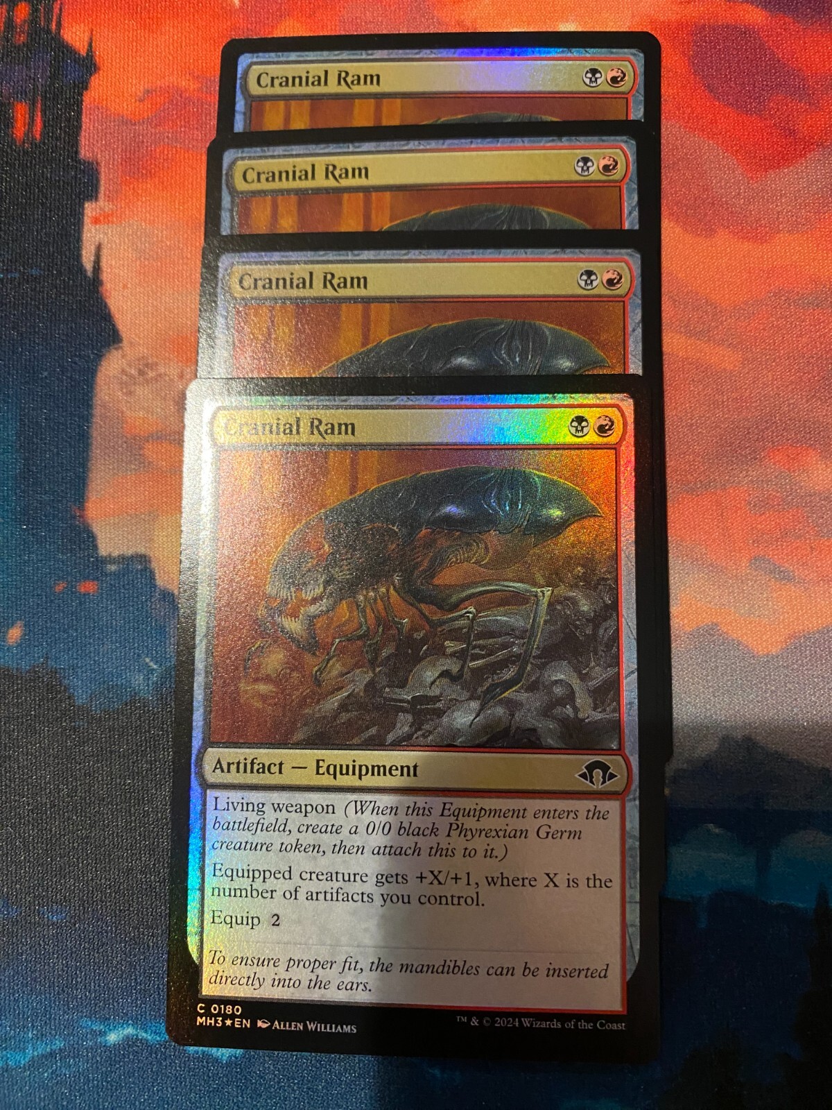 MTG Modern Horizons 3 Cranial Ram Foil x 4 | eBay