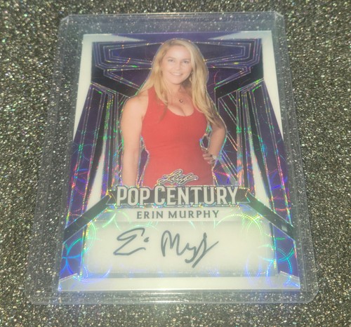 2023 Leaf Pop Century Metal Erin Murphy Auto Autograph Purple #d 4/6 | eBay