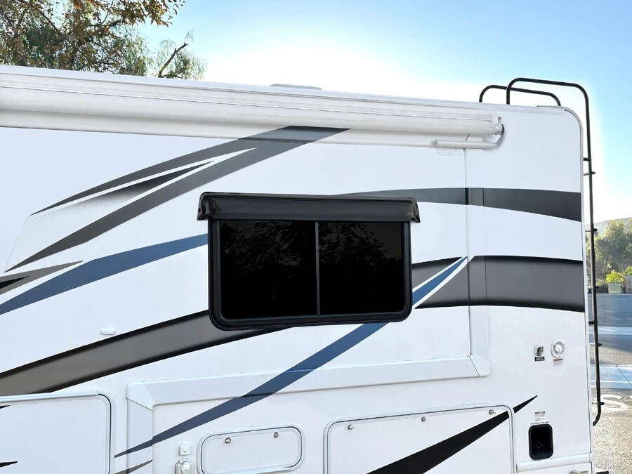 Universal 44-49 inch Wide Window GTS RV RainBlade Sun Deflector Acrylic ...