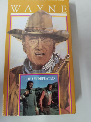 The Undefeated, John Wayne, Rock Hudson, VHS Used 86162105630 | eBay