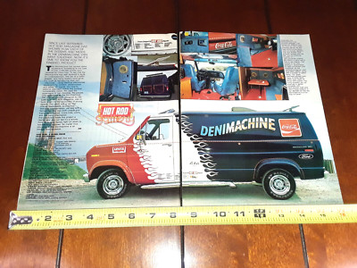 1977 FORD VAN LEVIS DENIMACHINE COCA COLA ORIGINAL ARTICLE | eBay