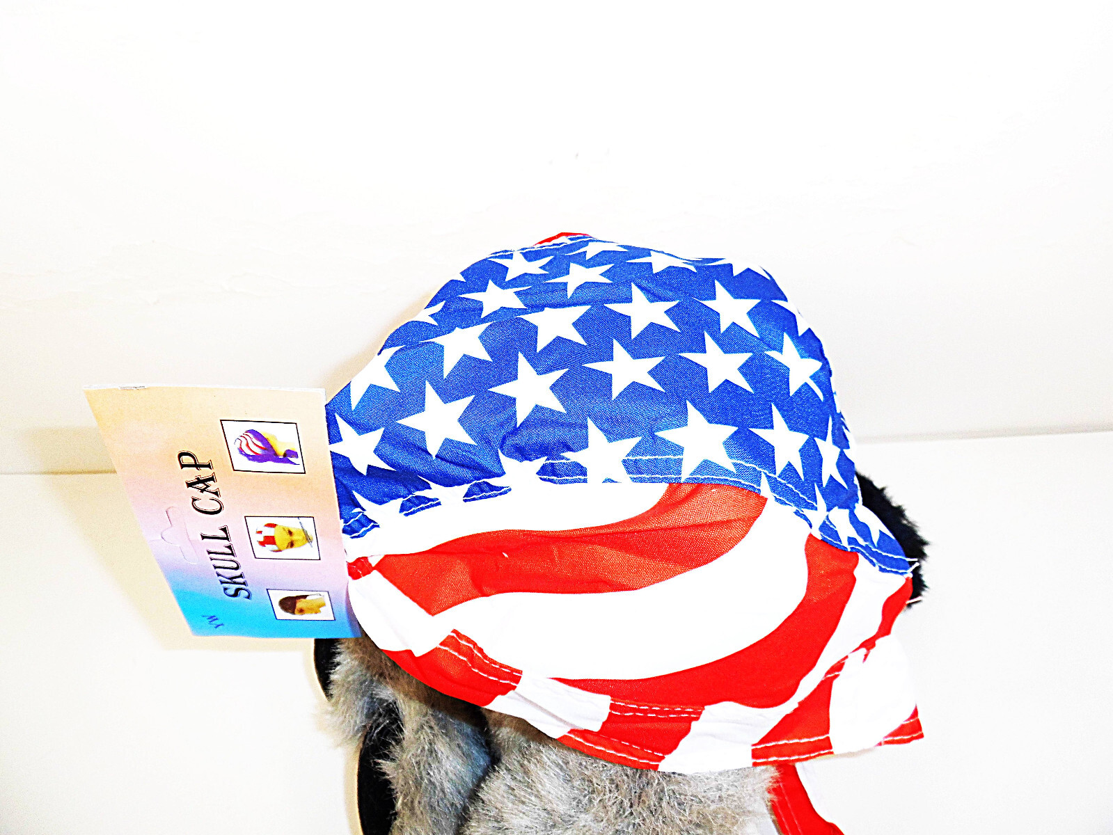 Skull Caps Durags Men Women Head Du Doo Rag Scarves Camo Flag Biker ...