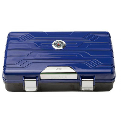 Cigar Humidor Dark Blue Portable Travel Gift | eBay