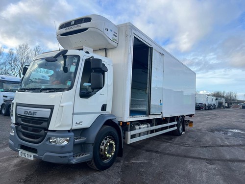 2016 DAF TRUCKS LF 220 THERMOKING FRIDGE , 8.9m BOX, REAR AIR | eBay UK