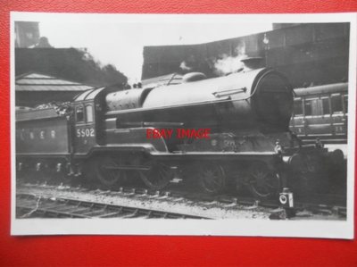 PHOTO LNER EX GCR CLASS D11 4-4-0 LOCO 5502 BR 62666 | eBay UK