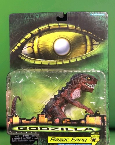Godzilla Razor Fang Baby Godzilla Figure – 1998 Trendmasters – Sealed ...