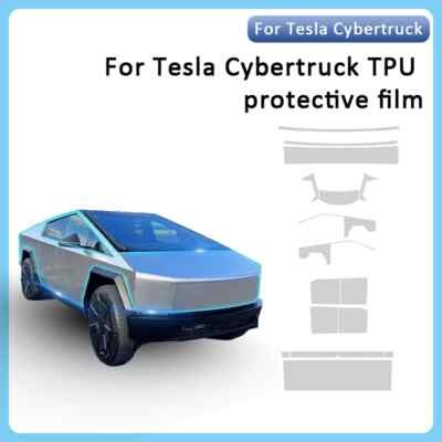 Invisible Car Paint Protection Film Clear Bra Ppf Decal Kit for Tesla ...