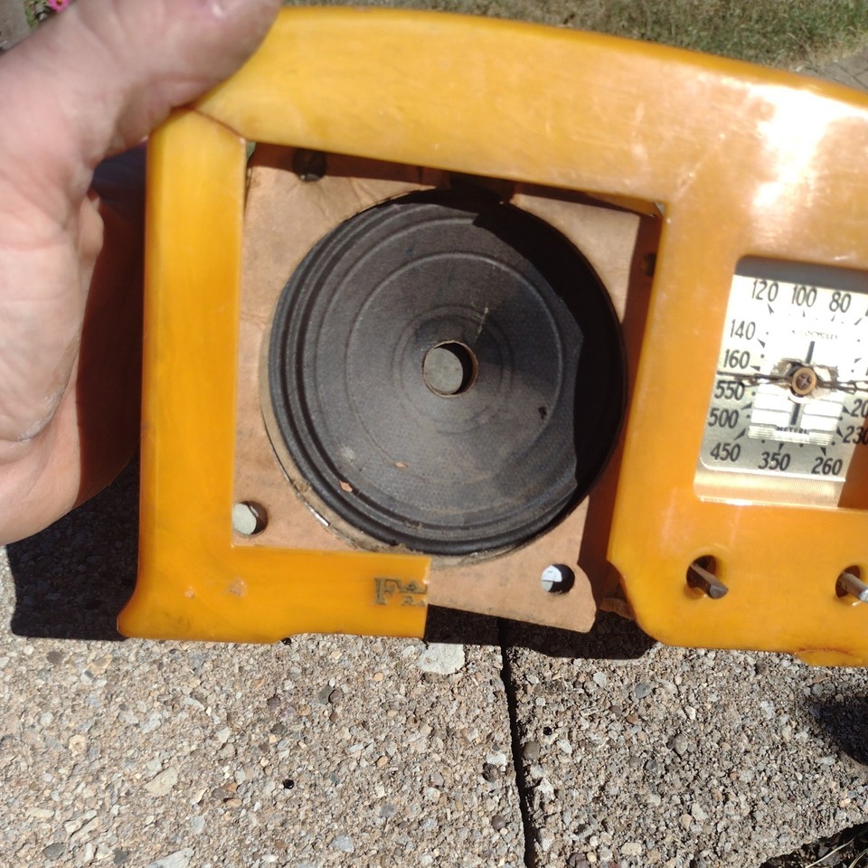 Antique 1938 Fada Radio Co Model 53x. Catalin Radio. Parts Only | eBay