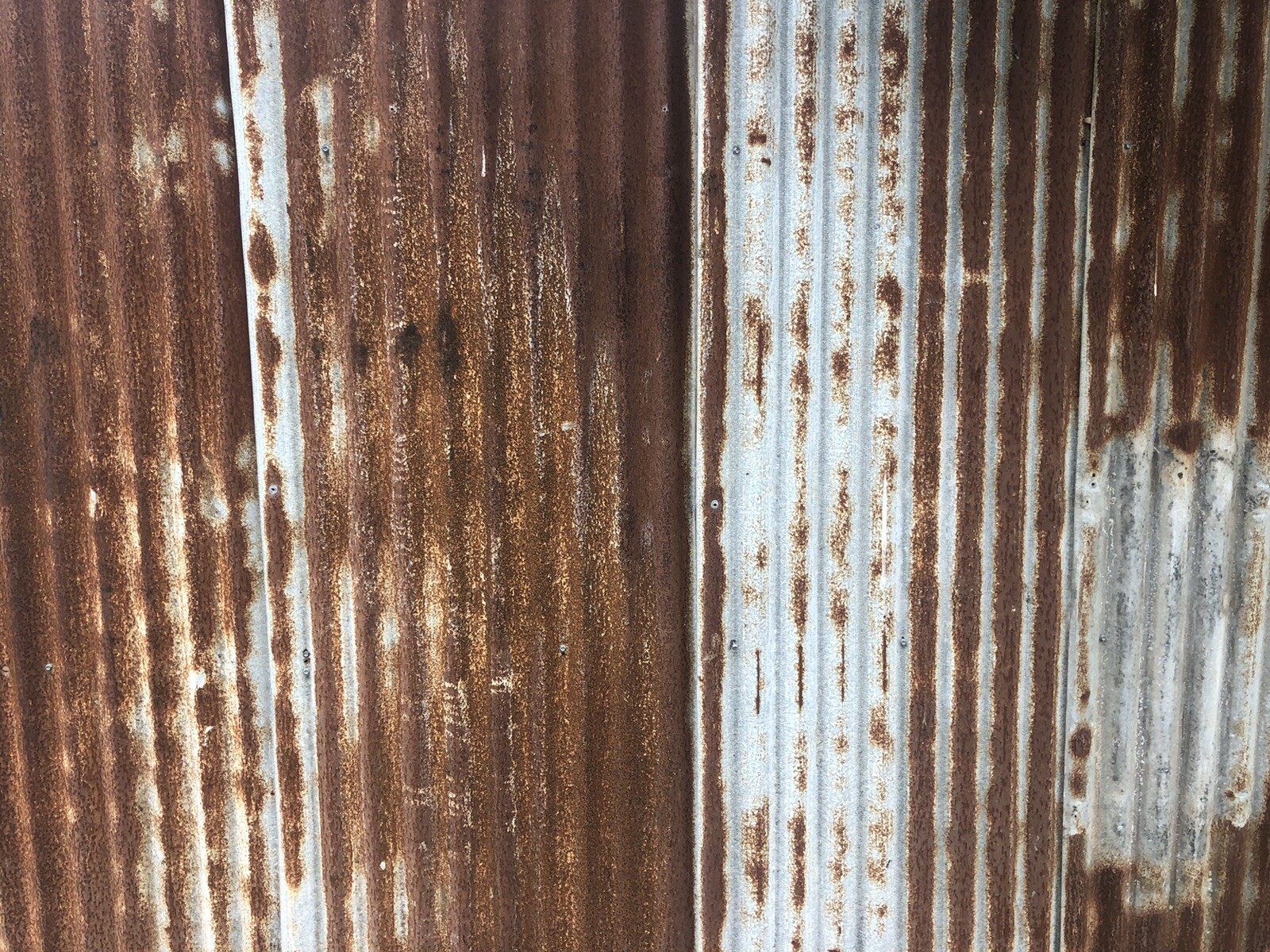 Rusted Tin Recycled Corrugated Iron - Varying Widths & Lengths - $22 ...