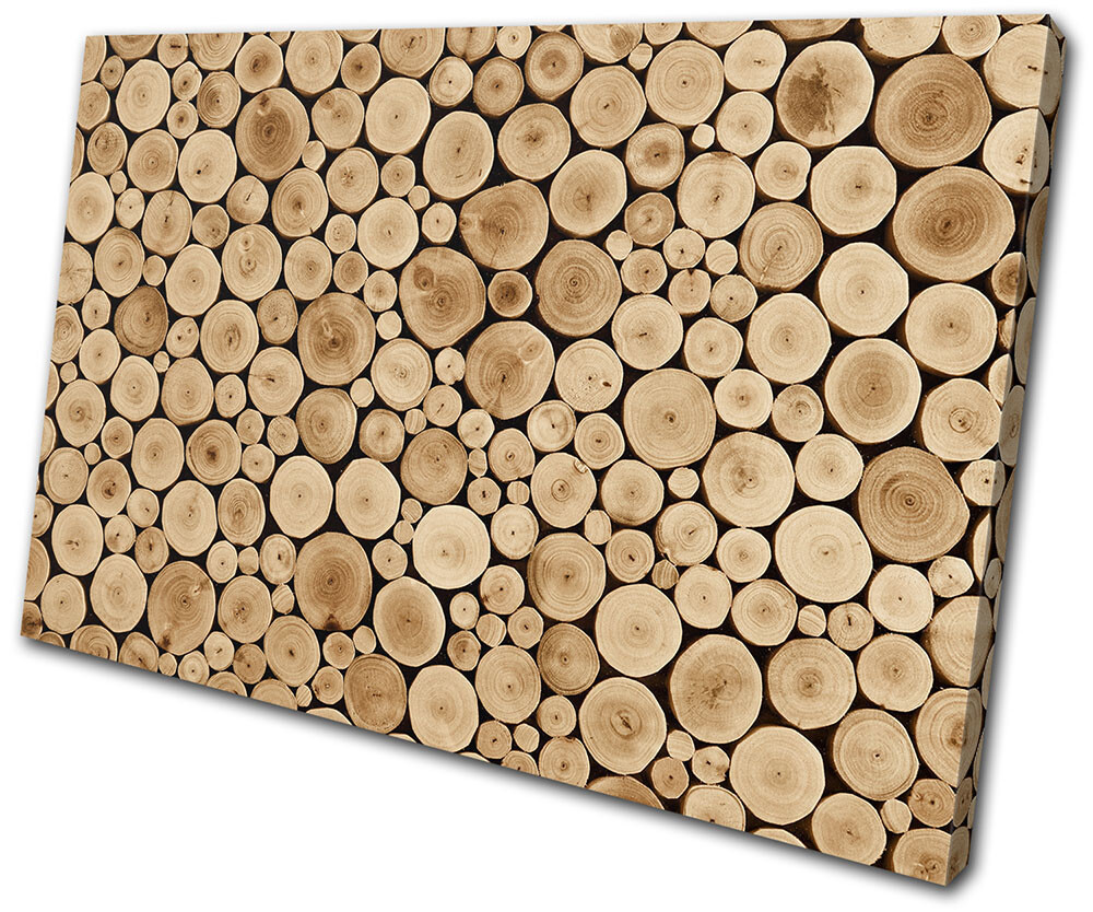 Natural Wood Log Art