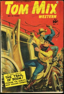 Tom Mix Western--#17--1949--COMIC BOOK--Fawcett--VG | eBay