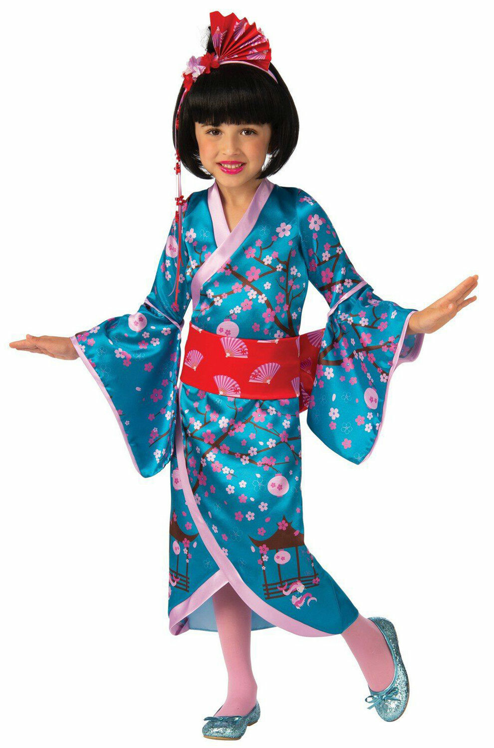 Geisha Costume Kids