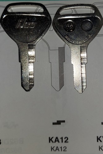 Kawasaki KA12, KW3 Vintage Key Blank. | eBay