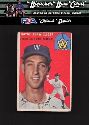 1954 Topps 73 Wayne Terwilliger Creased Marked | eBay