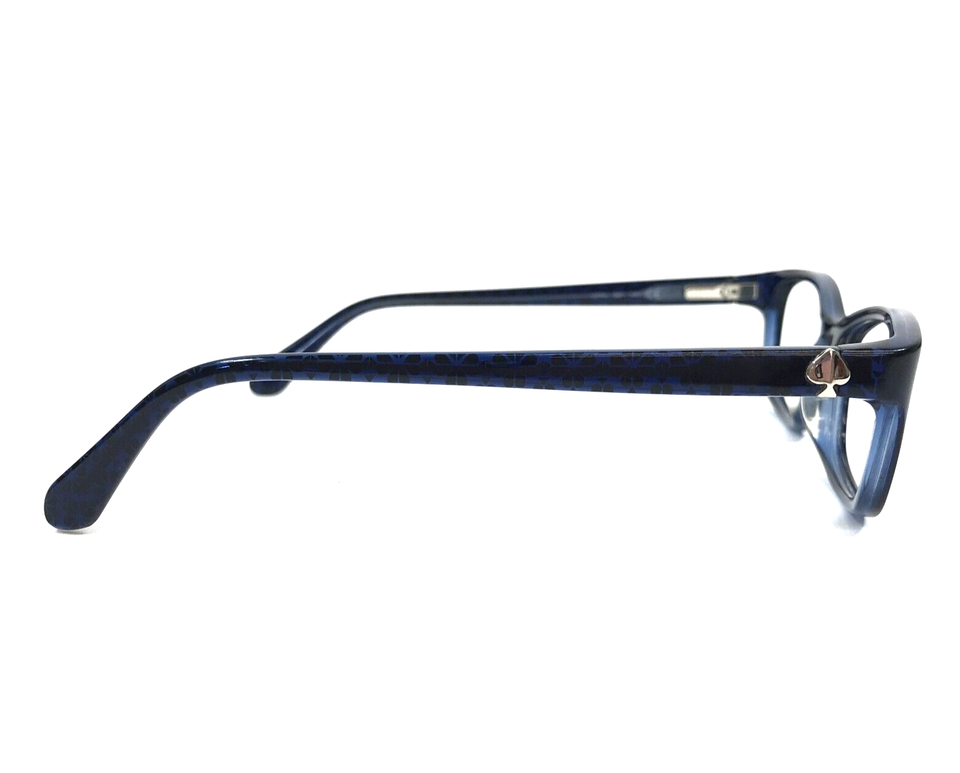 Kate Spade Eyeglasses Frames LIZABETH S6F Dark Blue Cat Eye Full Rim 52 ...